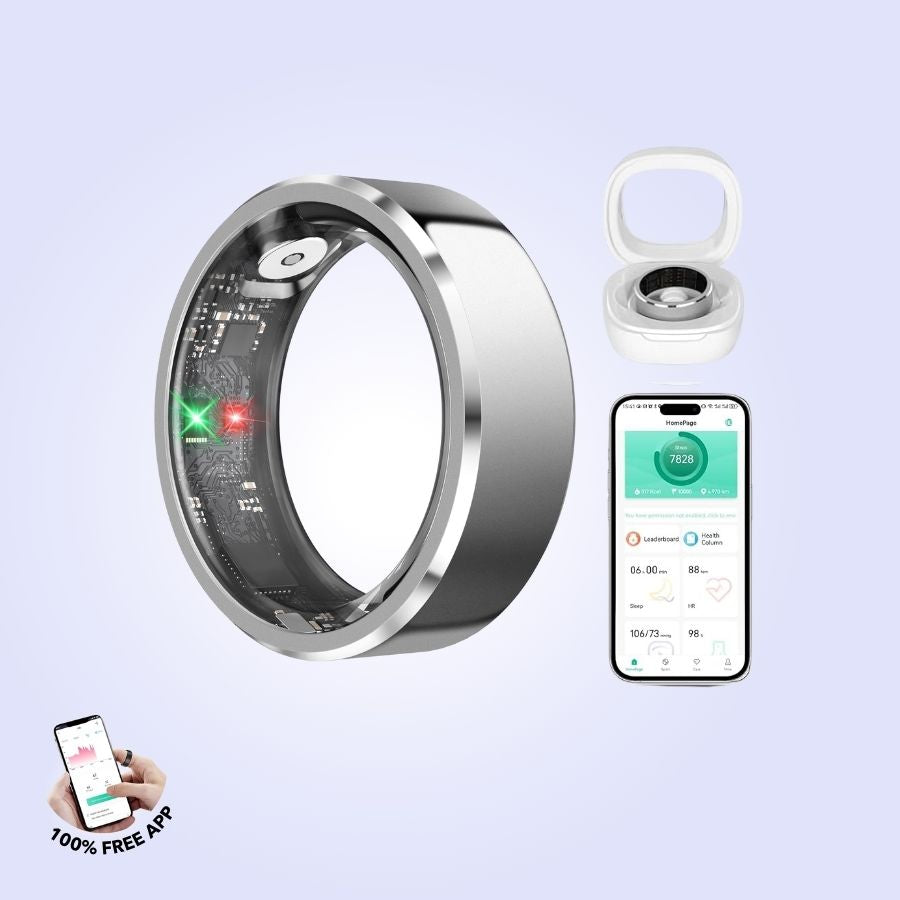Smart Ring Fitness & Health Tracker Pro – Vitaledgelab